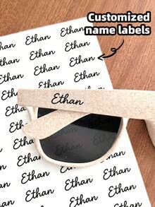 1-360pcs Customized Name Labels And Personalized Text Stickers ...