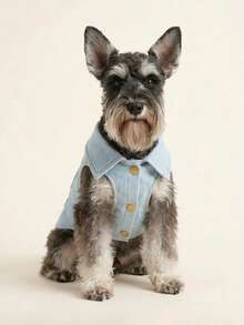 PETCIRCLE 1pc Pet Clothes, Dog/Cat Outfit, Stylish & Cute Apparel For ...