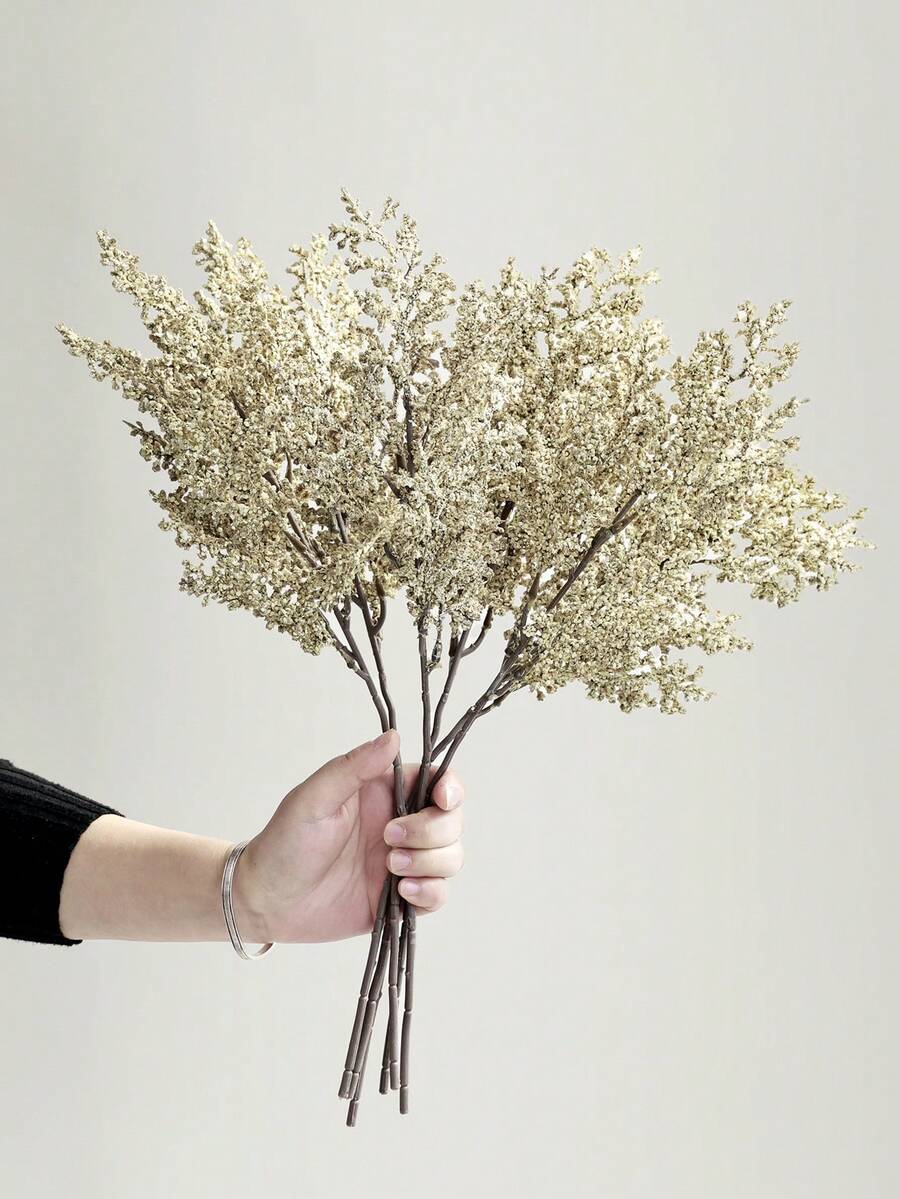 1/3pcs Foam Artificial Lavender Flowers, Realistic Floral Decor For ...