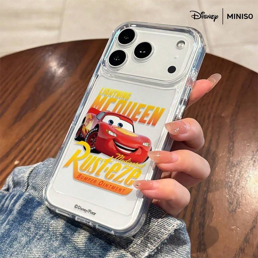Miniso Disney Cars Lightning McQueen Racer-Ooze Bumper Soft Silicone ...
