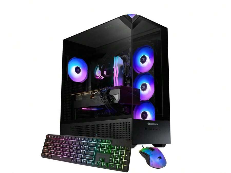 Computadora de escritorio para juegos IBUYPOWER , AMD Ryzen 7 7800X3D ...