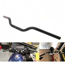 JFG RACING Motorcycle Handlebar 7/8" 22mm Cafe Racer Handlebars Low ...
