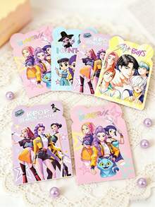 4/8/12pcs High-Quality K-POP Witch Hunt Mini Pocket Notebooks, Portable ...