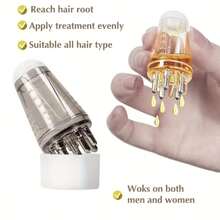 1pc Mini Oil Comb, Scalp Massager, Hair Growth Serum Comb, Essence ...