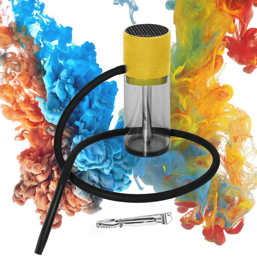 Portable Mini Hookah Set With Everything - Travel Shisha Kit For ...