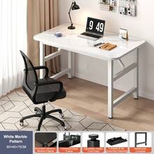 EZIFY 31.5 Inch Portable Foldable Desk, Sturdy Reinforced Steel Frame ...