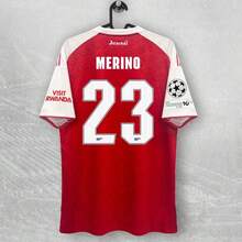 [48-Hour Shipping] 2026-2027 Season Home Red And White Short-Sleeved ...