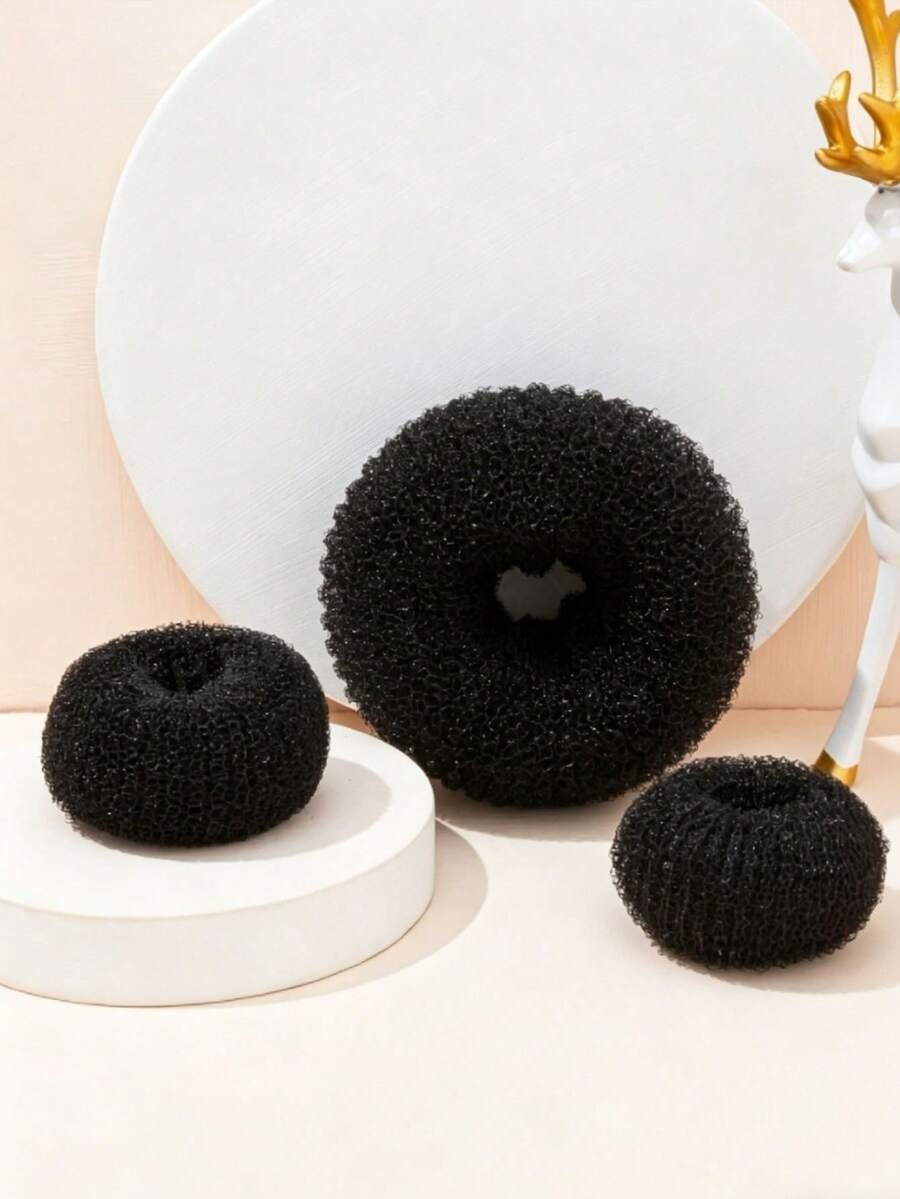 Bun Maker, Helps Create Fluffy Buns, Suitable For Daily Use Hair Ties ...