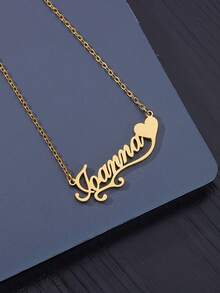 Customized Name Necklace - Minimalist Personalized Bohemian Style ...