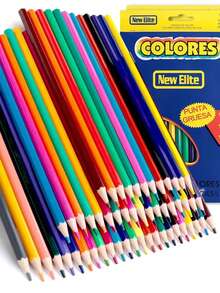 48 Lápices de Colores, Adecuados para Dibujo de Estudiantes, Garabateo ...