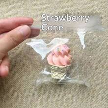 1pc 2026 New Handmade Silicone Squeeze Toy - Ice Cream Cone, Silicone ...