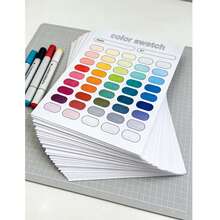 Multiple Art Professional Color Cards, Colored Pencil Coloring Cards ...