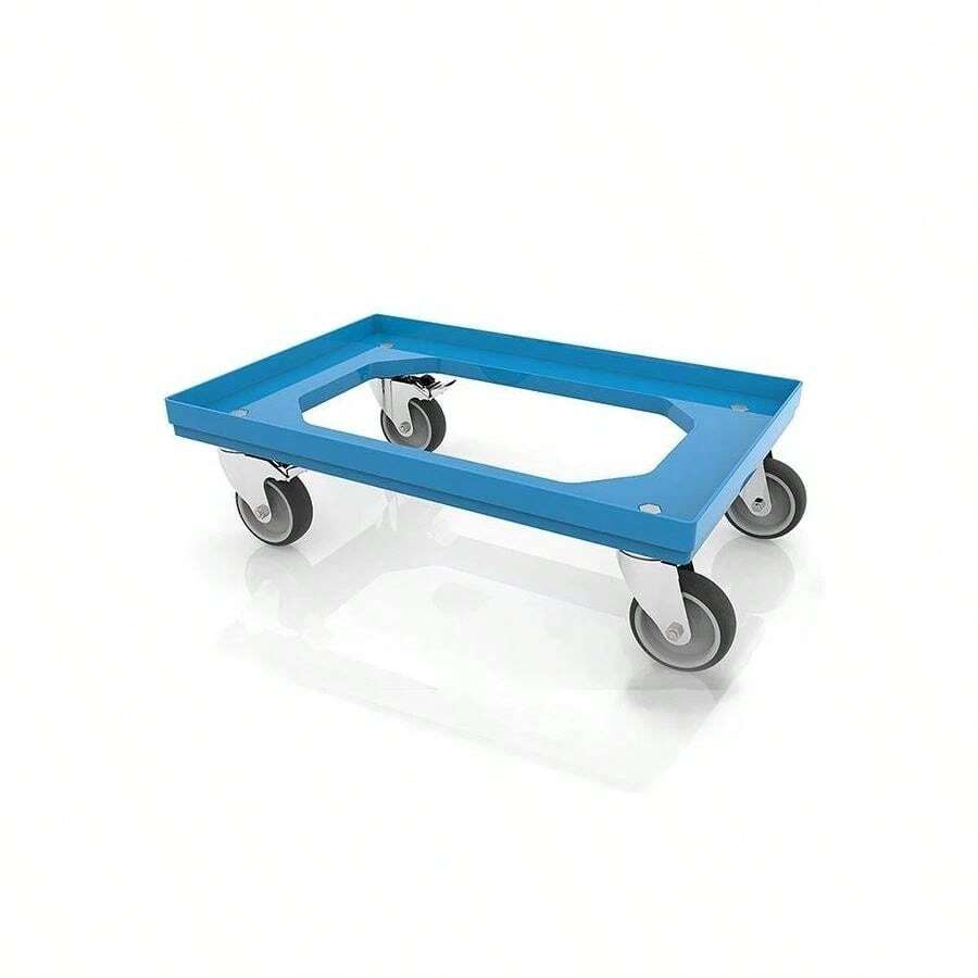 Heavy Duty Euro Plastic Stacking Container With Brakes, Budget 400 X ...