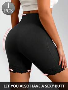 Women's Safety Shorts High Waist Tummy Control Breathable Four-Way ...