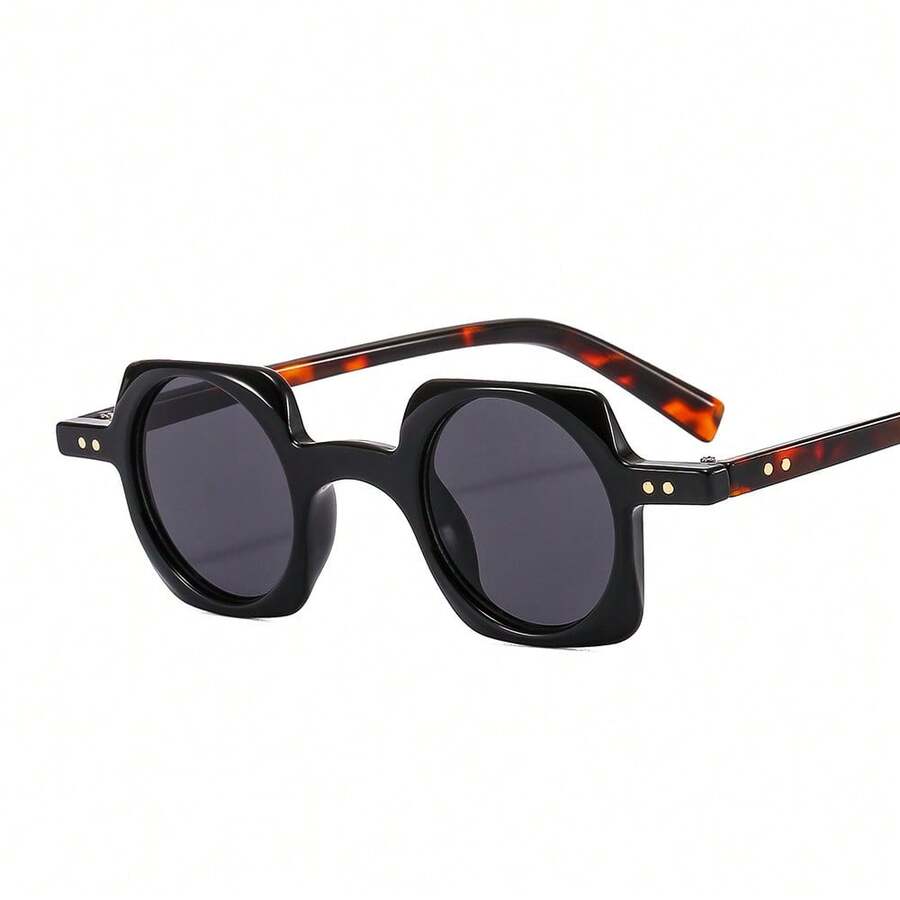 New Punk Small Square Frame Personality For Men And Women, Hip-Hop ...