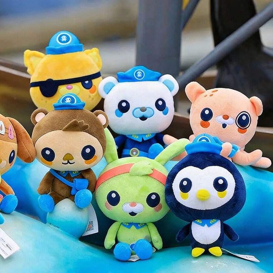 New Octonauts Plush Toys Vegimal Barnacles Peso Kwazii Tweak Animal ...