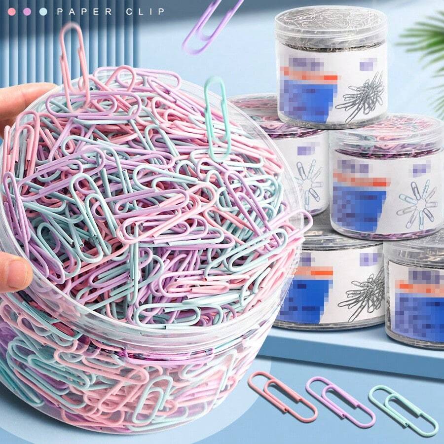 Colorful Paperclip High-Quality Planner Bookmarks, Office Supplies ...