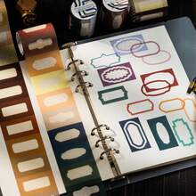 1 Roll 2M Themed Decorative Washi Tape, Creative Aesthetic Stickers ...
