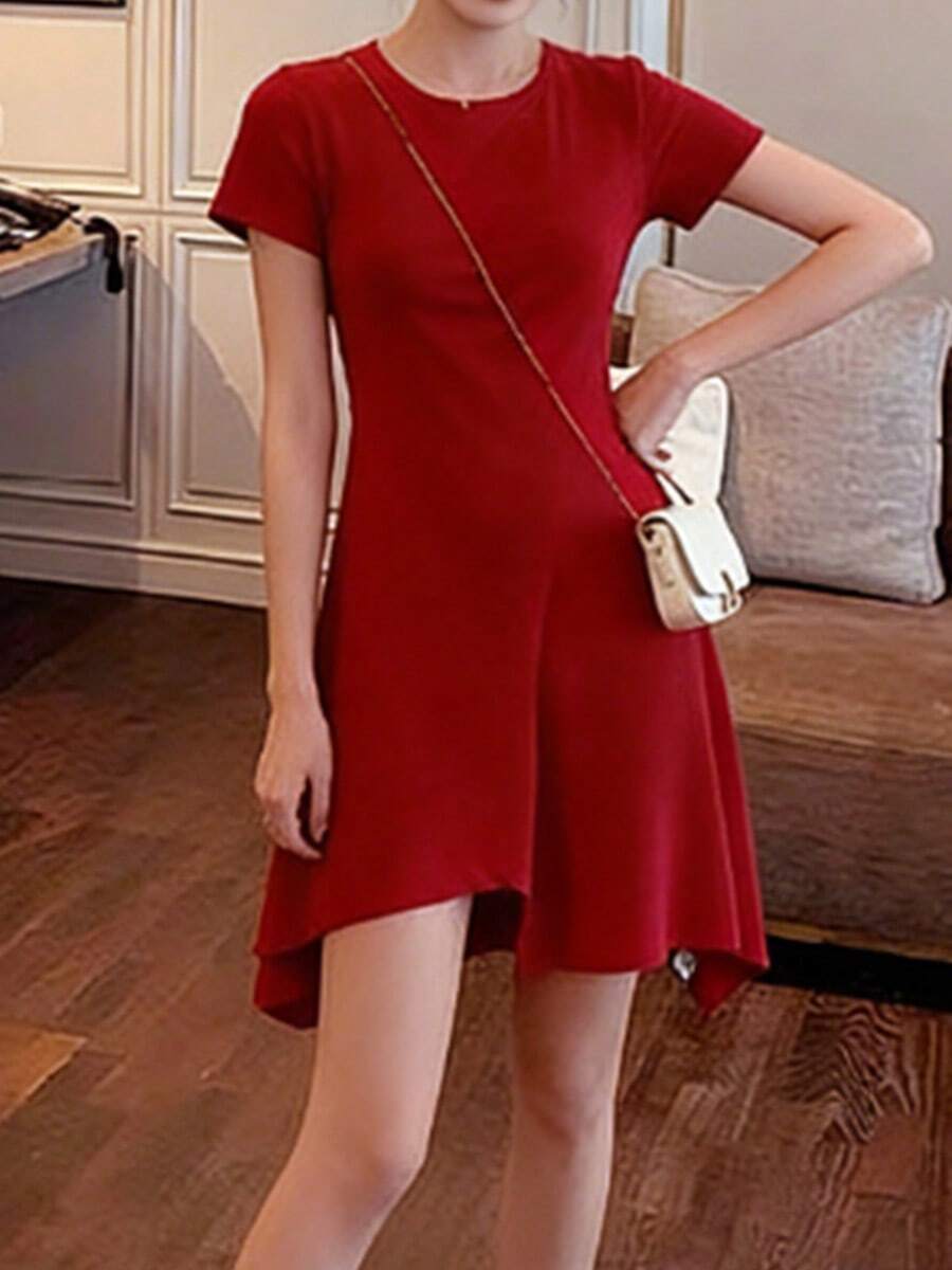 Vestido de mujer de estilo Hepburn, ideal para mujeres de baja estatura ...