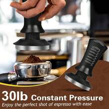 51/53/58mm Espresso Accessories Set, Including Spring-Loaded Tamper ...