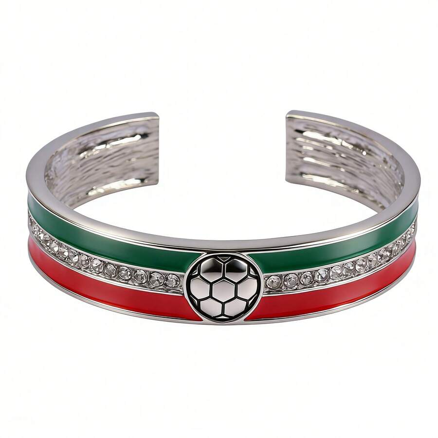 2026 US Canada Mexico World Cup Football Bangle, Starry Sky Couple ...