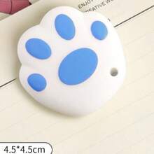 Mini Estilete Kawaii Patinha de Gato com Furo Chaveiro Fofo Compacto ...