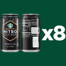Starbucks Nitro Cold Brew, Vanilla Sweet Cream 9.6 Fl Oz Can (8 Pack ...