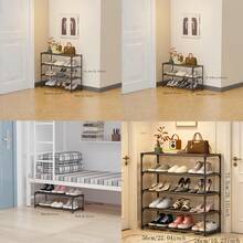 Multi-Tier Shoe Storage Rack, Freestanding Shoe Organizer, Easy To ...