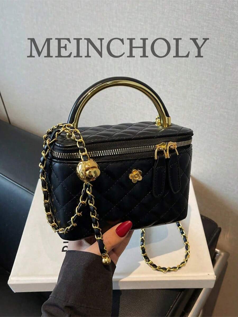 High-Quality Small Handbag, New Arrival Niche Design Rhombus Chain ...