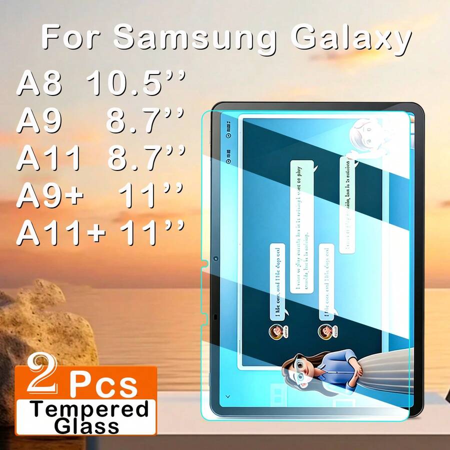 [2-Pack] Screen Protector For Samsung Galaxy Tab A11+ 11", Tab A11 8.7 ...