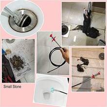 Drain Snake Drain Clog Remover Flexible Grabberable Pick Up Cleaning ...