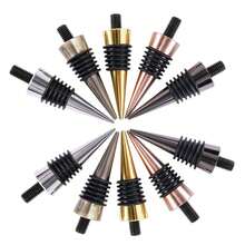 10 Pieces Blank Bottle Stopper With Threaded Post Metal Wine Stopper ...