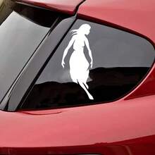 Sky Girl Vinyl Decals, Pretty Girl Silhouette Stickers, Car Window ...