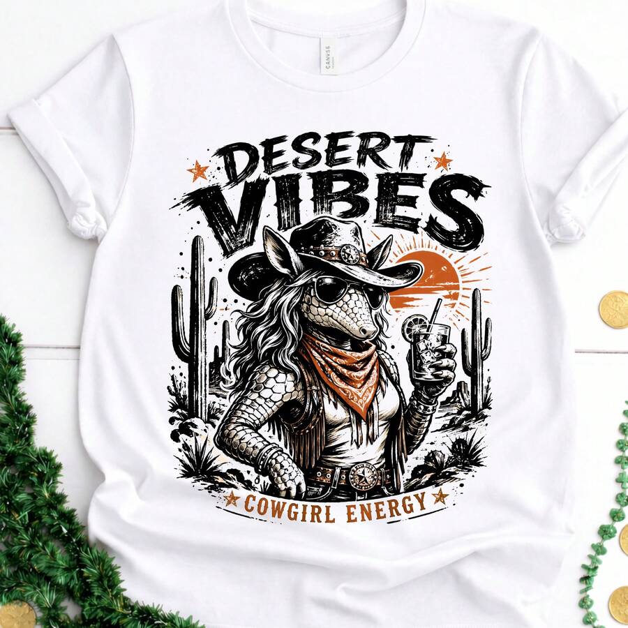_Desert Vibes Cowgirl PNG Retro Western Cactus Clipart Digital Download ...