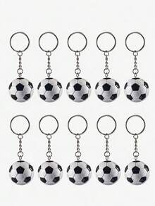 1/5/10pcs Soccer Ball Keychain Mini Sports Ball Pendant Creative Bag ...