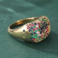 Elegant Luxury Fashion Sparkling Rainbow Cubic Zirconia Pendant ...
