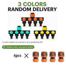 4-Way Garden Hose Splitter With 4 Independent Valves - Outdoor Faucet ...