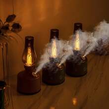 OBOVAY Minimalist Portable Retro Humidifier Lamp, Classic Kerosene Lamp ...