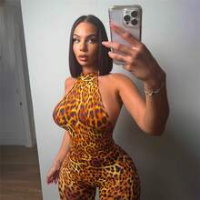2026 Summer New Fashionable And Unique Creative Leopard Print Tight ...