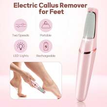 Callus Remover For Feet, Electric Foot Callus Remover Rechargeable ...