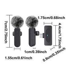 Wireless Lavalier Microphone. Wireless Tie-Type Microphone (With Noise ...