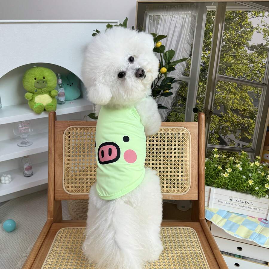 Solid Color Piggy Camisole, Cute Spring/Summer Pet Tank Top, Soft And ...