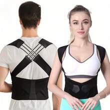 1pc Unisex Back Support Belt, Breathable Shoulder‑Opening Posture ...