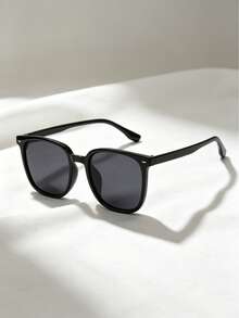 1 Pair Women's New Square Personalized Charm Fashion Sunglasses ...