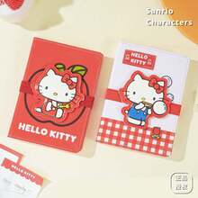 Caderno com Amarração de Tecido Hello Kitty Licenciado Oficialmente ...