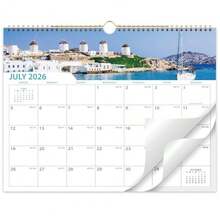 Calendar 2026-2027 - 18 Months Wall Calendar 2026-2027, July 2026 ...