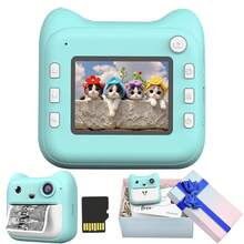 1080P HD Kids Digital Camera With Instant Print Function, Includes 32GB ...