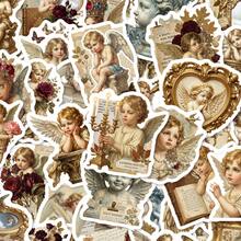 50 Peças Adesivos Retrô Medievais de Querubim para Jornalismo ...