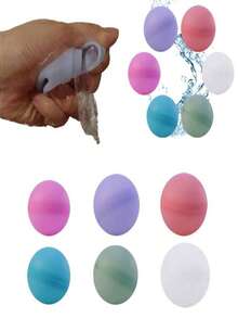 6/12 Pack Reusable Quick Fill Water Balloons, Perfect For Summer ...