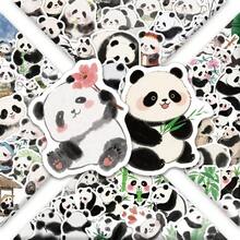 70 Peças Adesivos de Panda em Aquarela, Adesivos Decorativos Fofos de ...